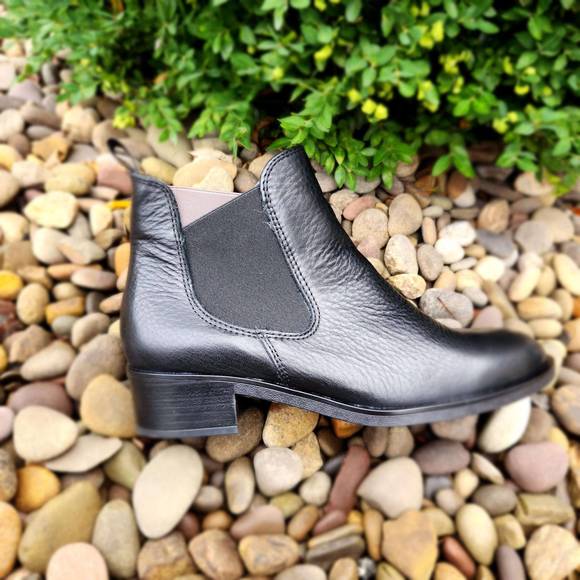 Ara | Shoes | New Ara Womens Pamela Booties In Black Leather | Poshmark